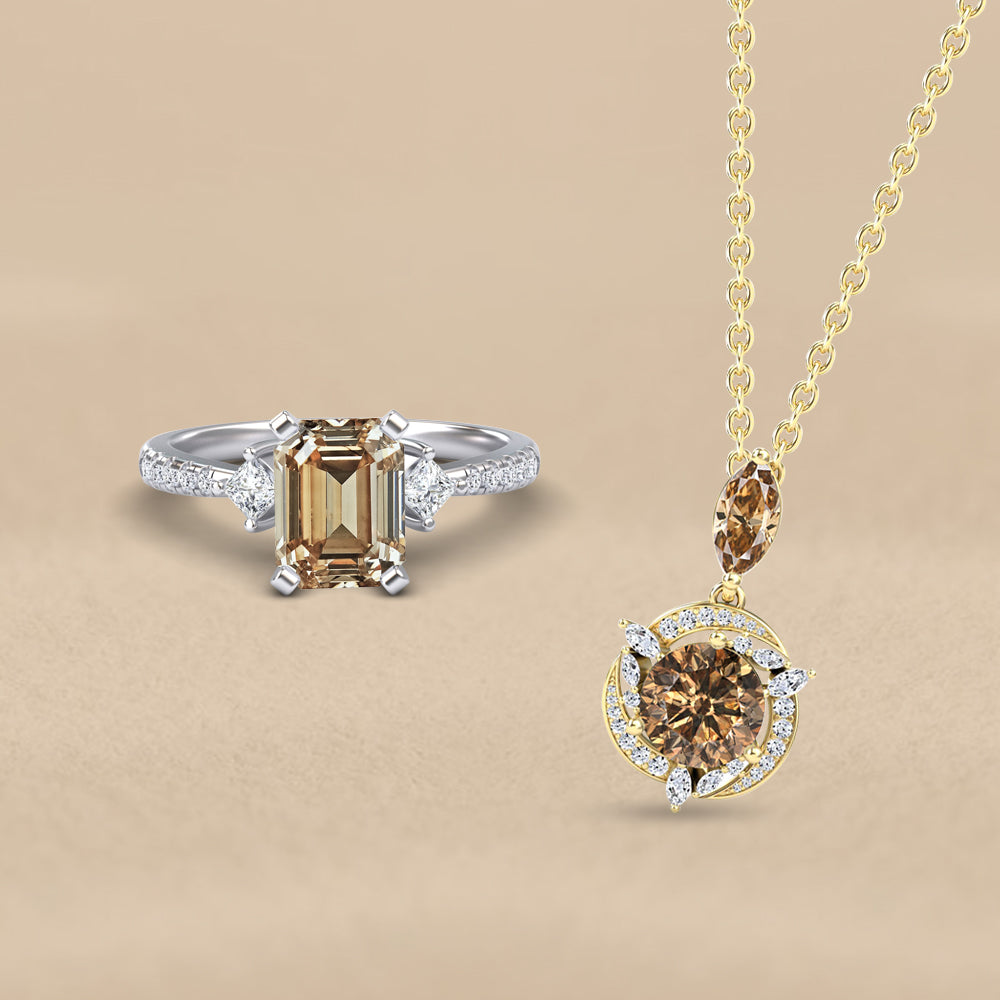 Shop Champagne Diamond Jewelry