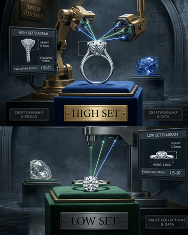 High Set vs. Low Set Engagement Rings | Pros, Cons & How to Choose